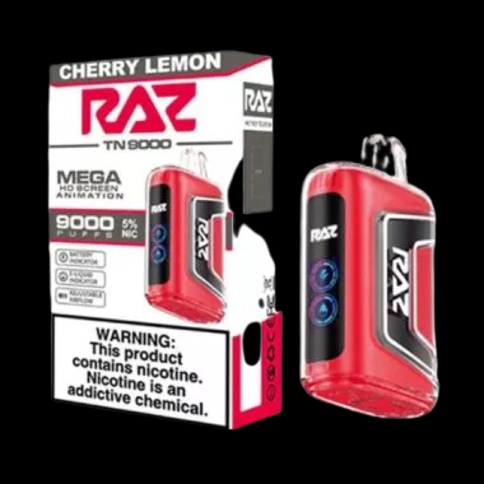 CHERRY LEMON RAZ TN9000 – DISCOUNT SMOKE STORES